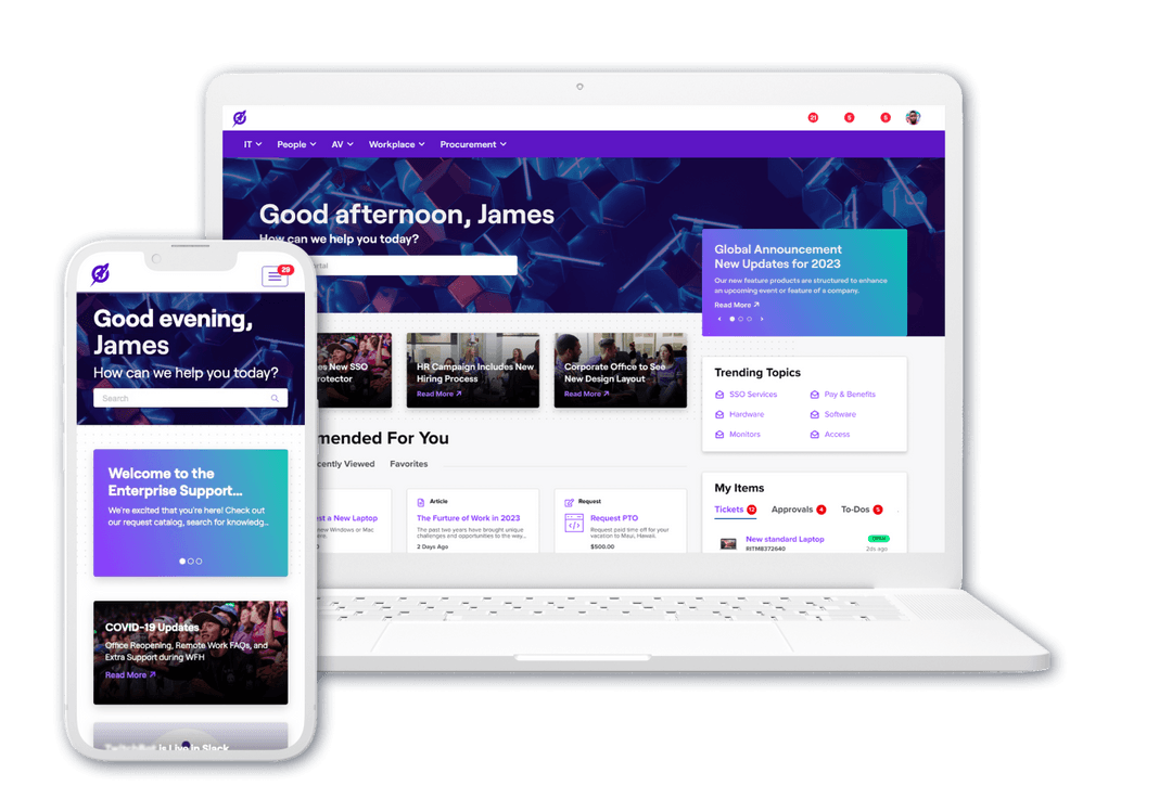 ServiceNow Employee Center Portals | NewRocket
